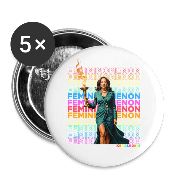 Femininomenon Button Pins (5 Pack) – The Ppls Label