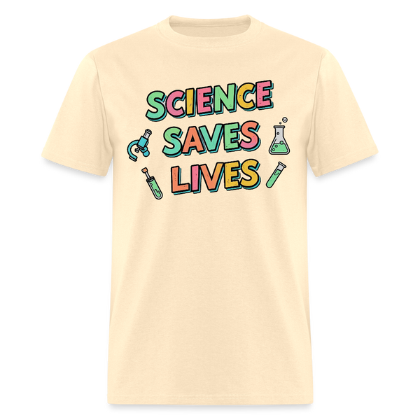 Science Saves Lives T Shirt - The Ppls Label