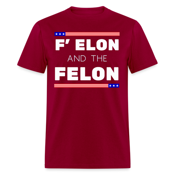 F' Elon and the Felon T Shirt – The Ppls Label