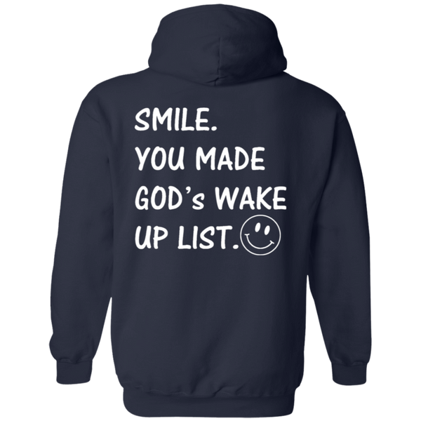 Smile You Make God's Wake Up List Hoodie - 2 – The Ppls Label