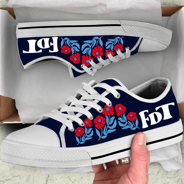 FDT Anti Trump Low Top Canvas Shoe – The Ppls Label